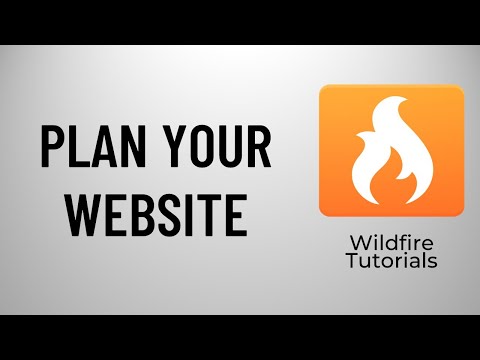 Vid: Plan your Website | Wildfire Helpsite